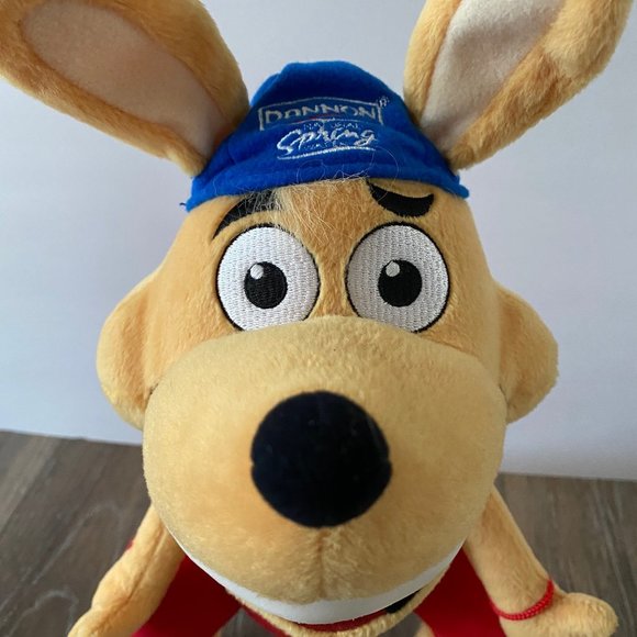 Animal Fair | Toys | Vintage Animal Fair Kangaroo Plush Dannon Water ...